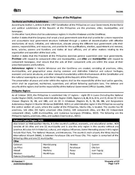 03 handout 1 knowledge 03 handout 1 property of sti regions of the