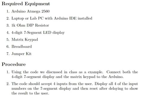 Solved Objective To Build A 4 Digit 7 Segment Display That Chegg Com