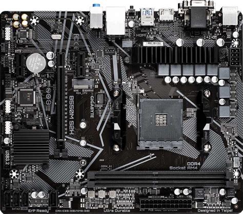 Материнская плата Gigabyte B550M S2H mATX, чипсет AMD B550 • AM4 • 2x ...