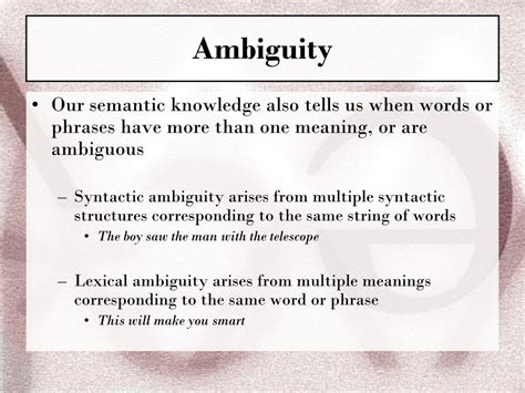 PPT - Ch. 3: The Meaning of Language PowerPoint Presentation, free ...