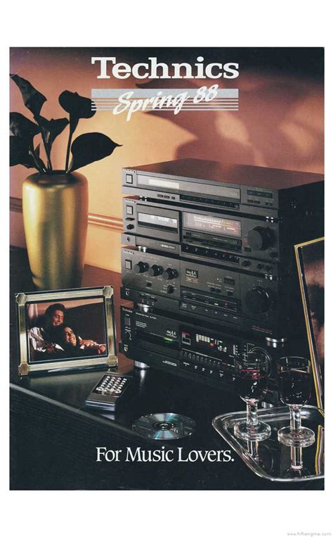 Technics For Music Lovers Product Catalogue Hifi Engine