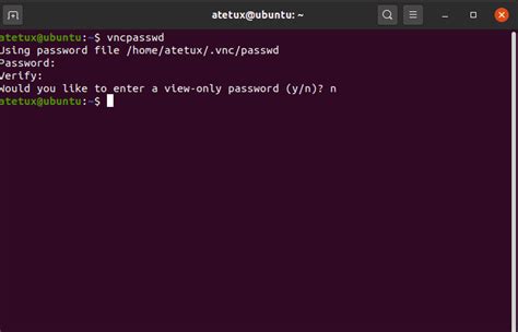 How To Install TigerVNC Server On Ubuntu Atetux