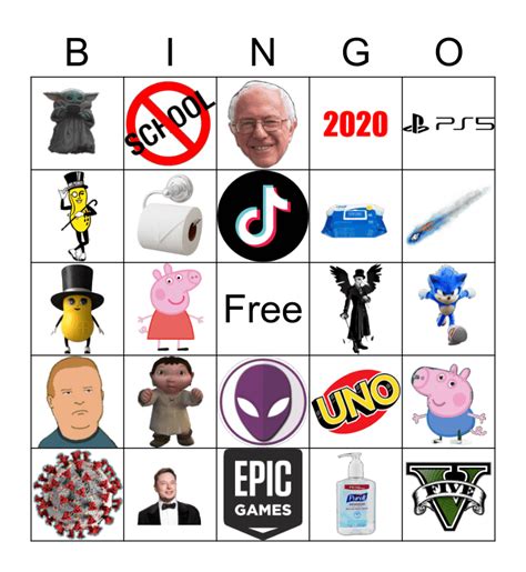 Bingo Meme Template Skip To End Of List All Filters Skip To Start Of