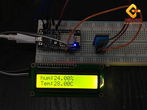 สอนใช้งาน Nodemcu Esp8266 แสดงข้อความ และ ค่า Sensor ต่างๆออกจอ Lcd 1602 แบบ I2c ขาย Arduino