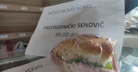 U Beogradu Prodaju Vučićev Sendvič Košta Samo 84 Centa 24sata