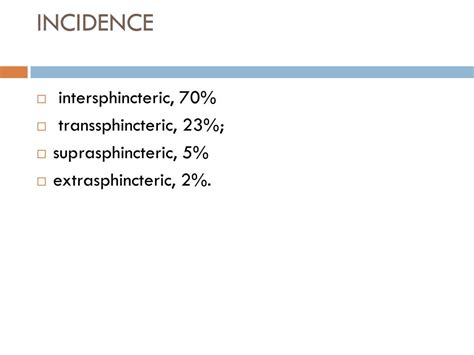 Ppt Perianal Suppuration Anal Abscess Fistula Powerpoint Presentation Id 2188106