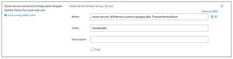 Openjpa Upgrade