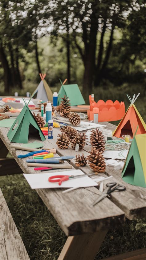 Camping Craft Outdoor Camping Crafts Easy