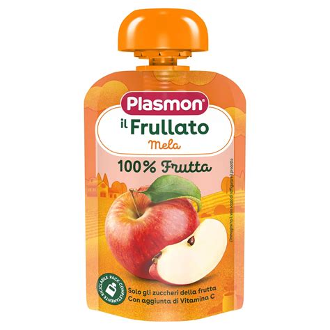 Plasmon Frullato 100 Frutta Mela 6x100g Plasmon It