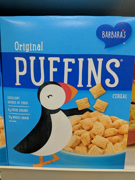 Puffins Cereal Well Get The Food