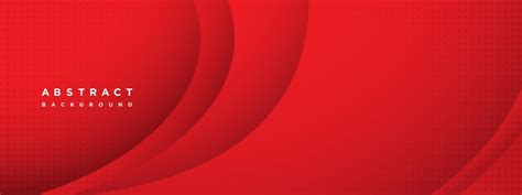Red Abstract Background With Curved Shape Design 17093999 Vector Art At