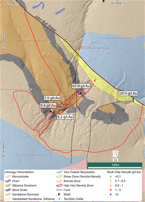 High Grade Gold Anomaly Extended At John Bull In