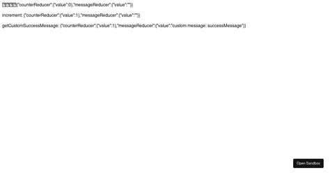 Redux Example Codesandbox Redux Example Codesandbox