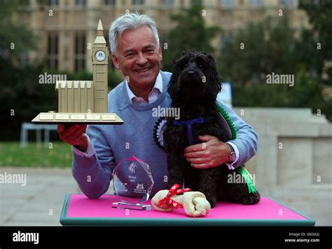 Mp Alan Duncan With His Cockapoo Noodle Who Was Announced As The