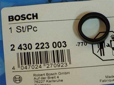 2430223003 USZCZELNIACZ GÓRNY WTRYSKIWACZA BOSCH OPEL 2.0DTL,DTH ...