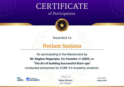 Sanjana Neelam On Linkedin Nxtwave Nxtwaveccbp Nxtwaveteam