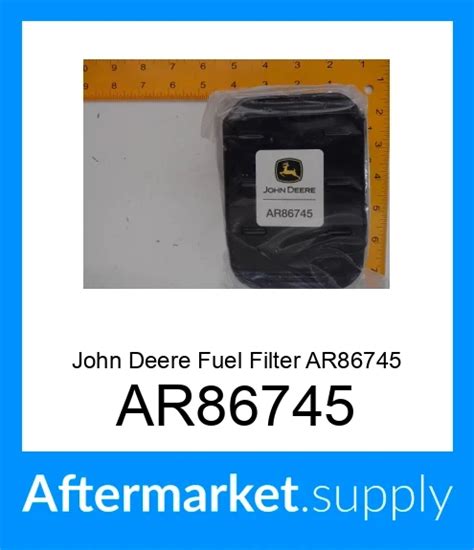 Ar86745 Filter Fits John Deere Price 9 94 To 123 55