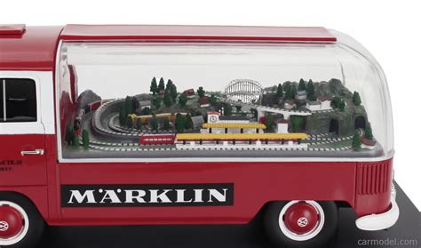 Schuco 450058300 Scale 118 Volkswagen T1 Van Marklin 1962 Red White