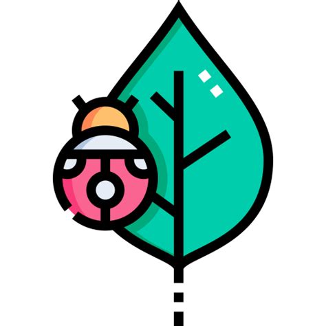 Ladybug Detailed Straight Lineal Color Icon Ladybug Detailed Straight Lineal Color Icon