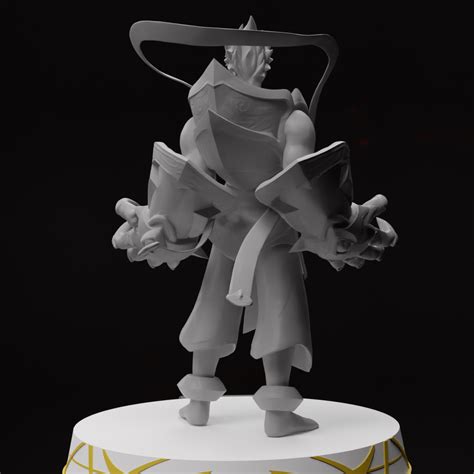 Stl File Gatot Kaka Spark Mobile Legends Inspired 3d Stl・3d Printable