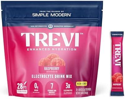 Trevi Electrolytes Powder Packets Sugar Free Hydration