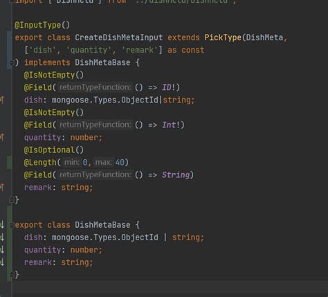 Graphql Mapped Types Decorator Parameter Doesn T Work Issue Nestjs Nest GitHub