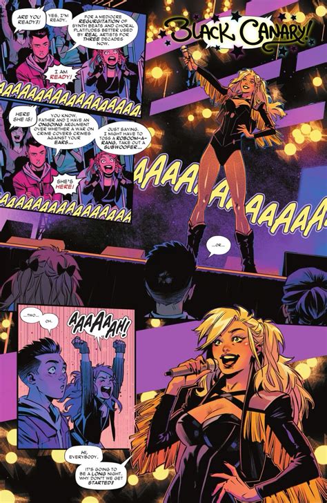 Black Canary Dan Mora Black Canary Harley Quinn And Black Canary