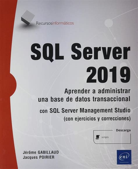 buy sql server 2019 aprender a administrar una base de datos