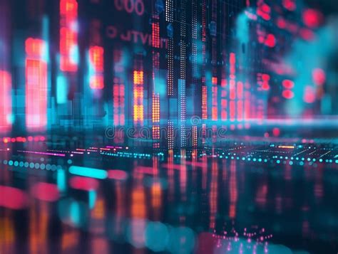 Abstract Data Stream Visualization Stock Image Image Of Visualization Blue 311057905