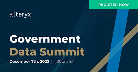 Alteryx Government Data Summit Home