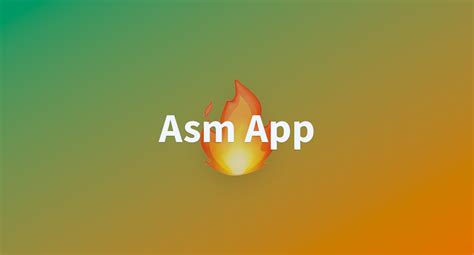 Asm App A Hugging Face Space By Chenguittimaroua