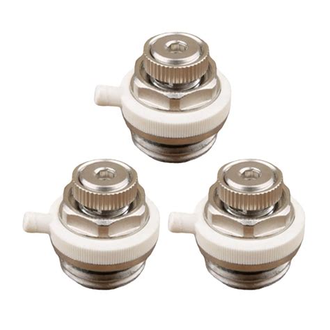 3pcs Automatic Bleed Valves Self Bleeding Radiator Valves 12inch 3