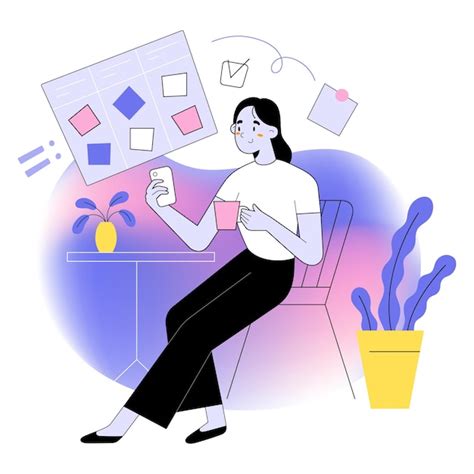 Persona Que Utiliza Una Aplicación De Teléfono Inteligente Tomando