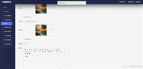 Java计算机毕业设计心理健康系统（开题报告源码论文） Csdn博客
