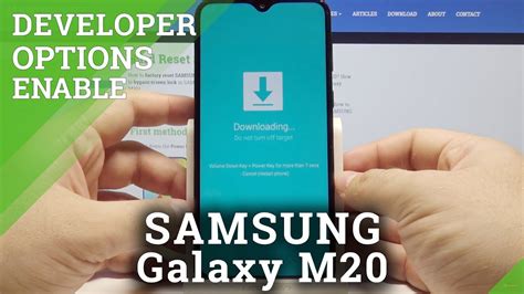 how to enable bootloader mode in samsung galaxy m20 enter download