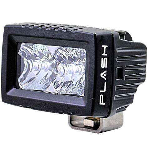 Plashlights 20w Low Profile Led Light 35° Linear Flood Marine