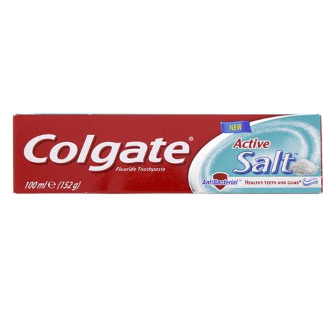 Colgate Toothpaste Active Salt 100 Ml Online At Best Price Lulu Oman
