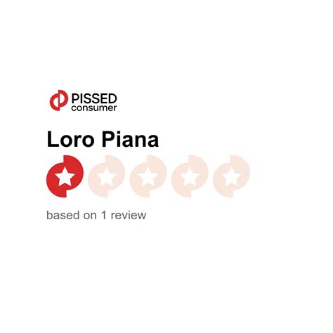 Loro Piana Reviews Pissedconsumer