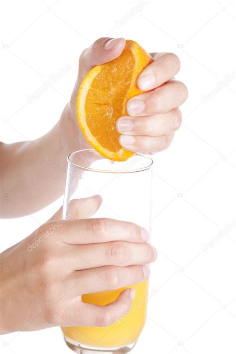 Squeeze orange juice. — Stock Photo © alanpoulson #12094902
