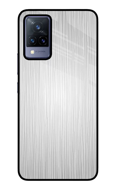 Buy Now Wooden Grey Texture Glass Case For Vivo V21 Online Casekaro