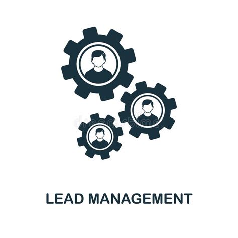 Lead Management Vector Icon Symbol Creative Sign From Crm Icons