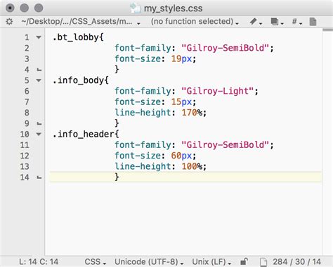 Styling Text With Css And Local Fonts — Tony Redhead