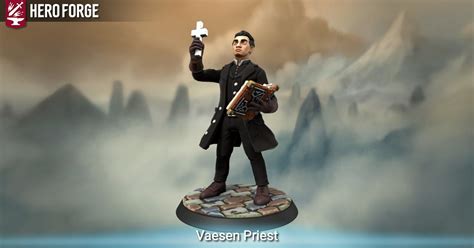 Vaesen Priest Made With Hero Forge