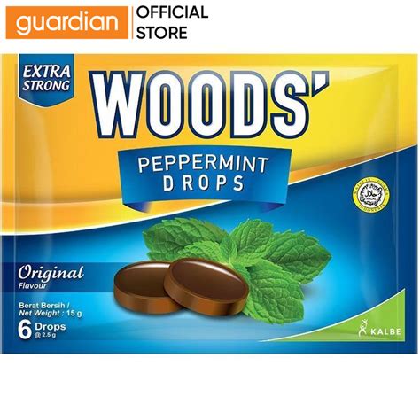 Woods Peppermint Lozenges 6s Lazada