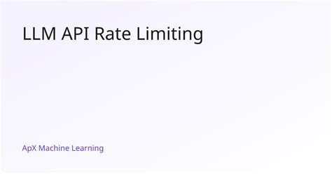 Llm Api Rate Limiting And Access Control Security