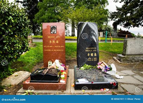 Bruce Lee Burial