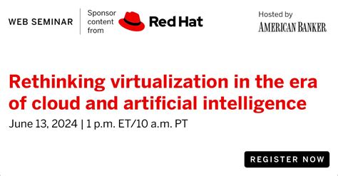 American Banker On Linkedin Rethinking Virtualization In The Era Of Cloud And Artificial