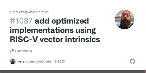 Add Optimized Implementations Using Risc V Vector Intrinsics · Issue
