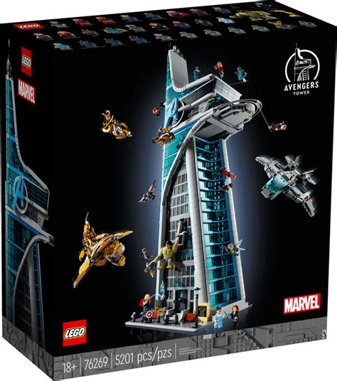 Lego Unveils Record Breaking Mcu Set With 5 000 Pieces 22 Characters