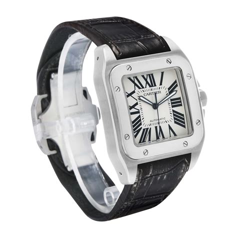 Cartier Santos Watch Stainless Steel W20073x8 Swisswatchexpo